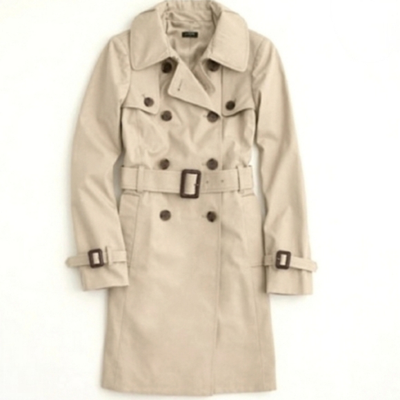 J Crew Factory Trench Coat